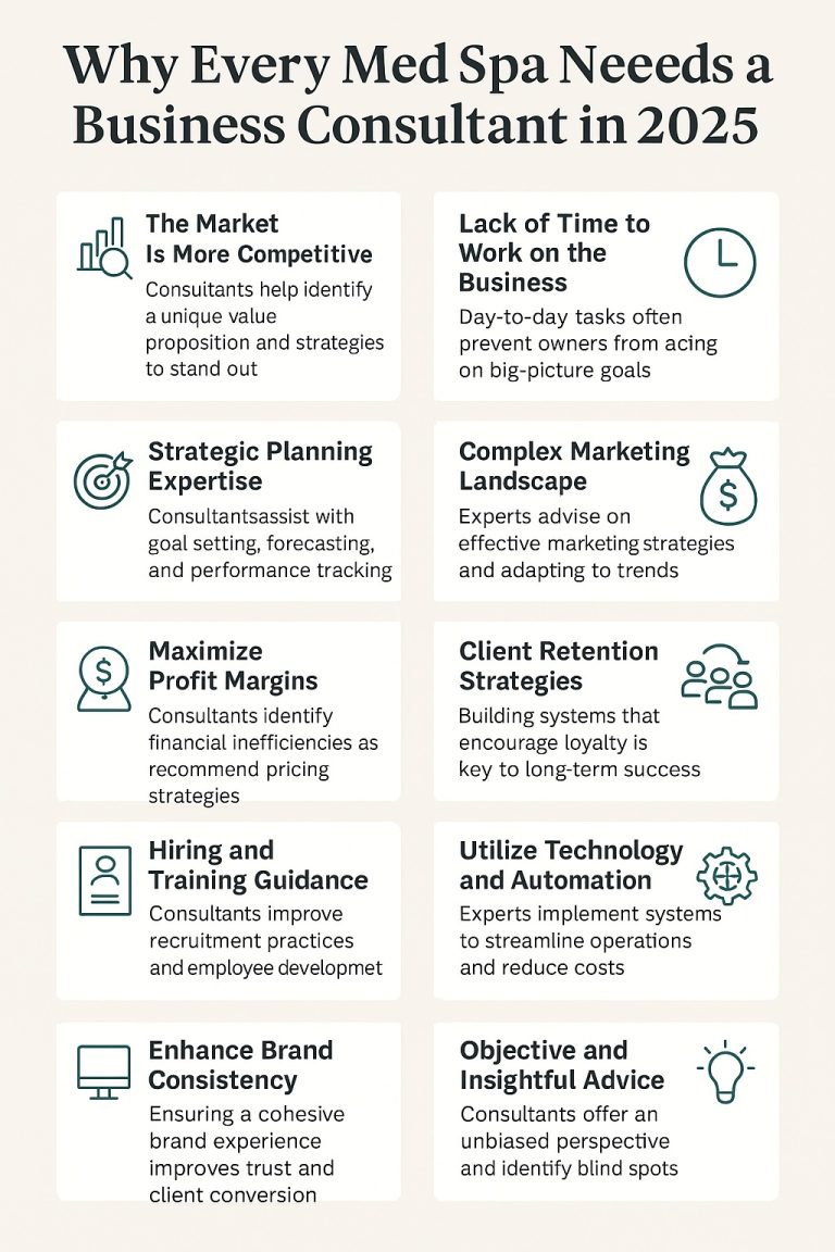 Why Every Med Spa Needs a Business Consultant in 2025